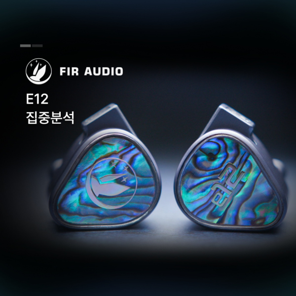 FiR AUDIO E12 집중 분석 > 소식 - 사운드캣 B2B